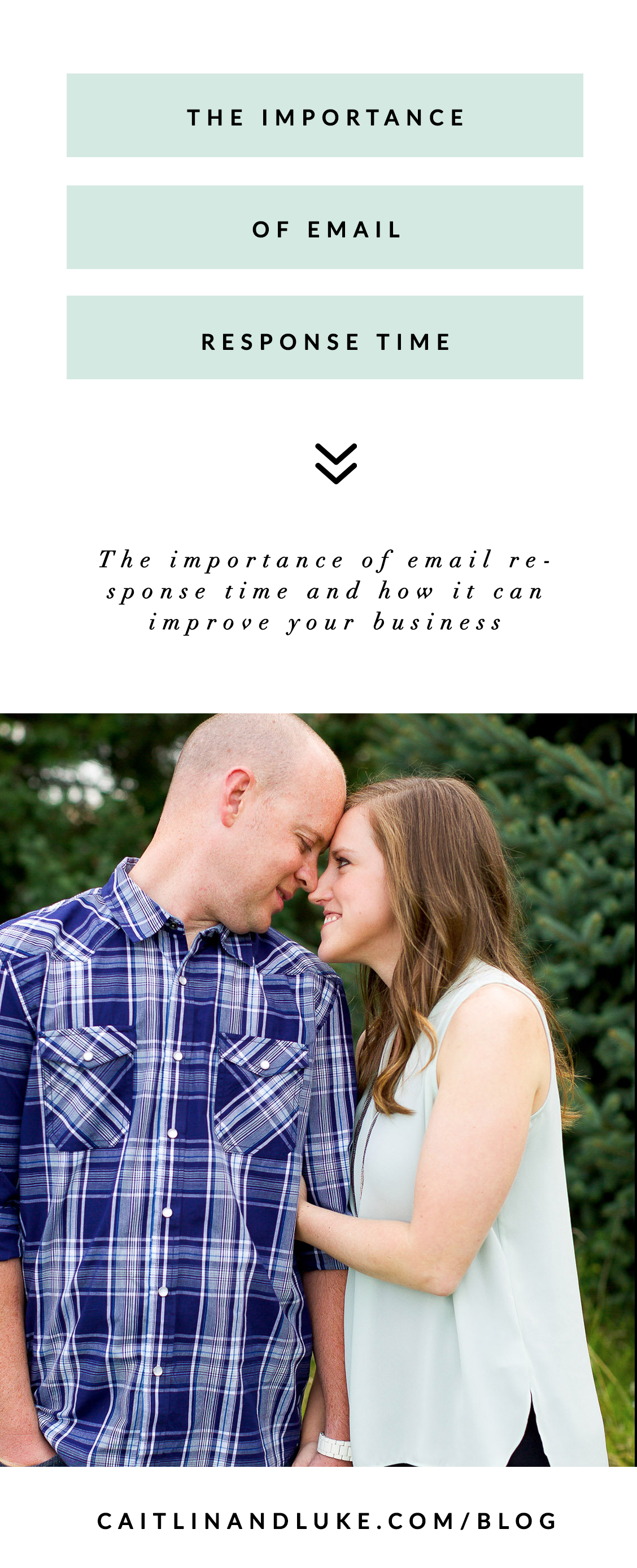 The Importance of Email Response Time - Caitlin & Luke Photography Blog