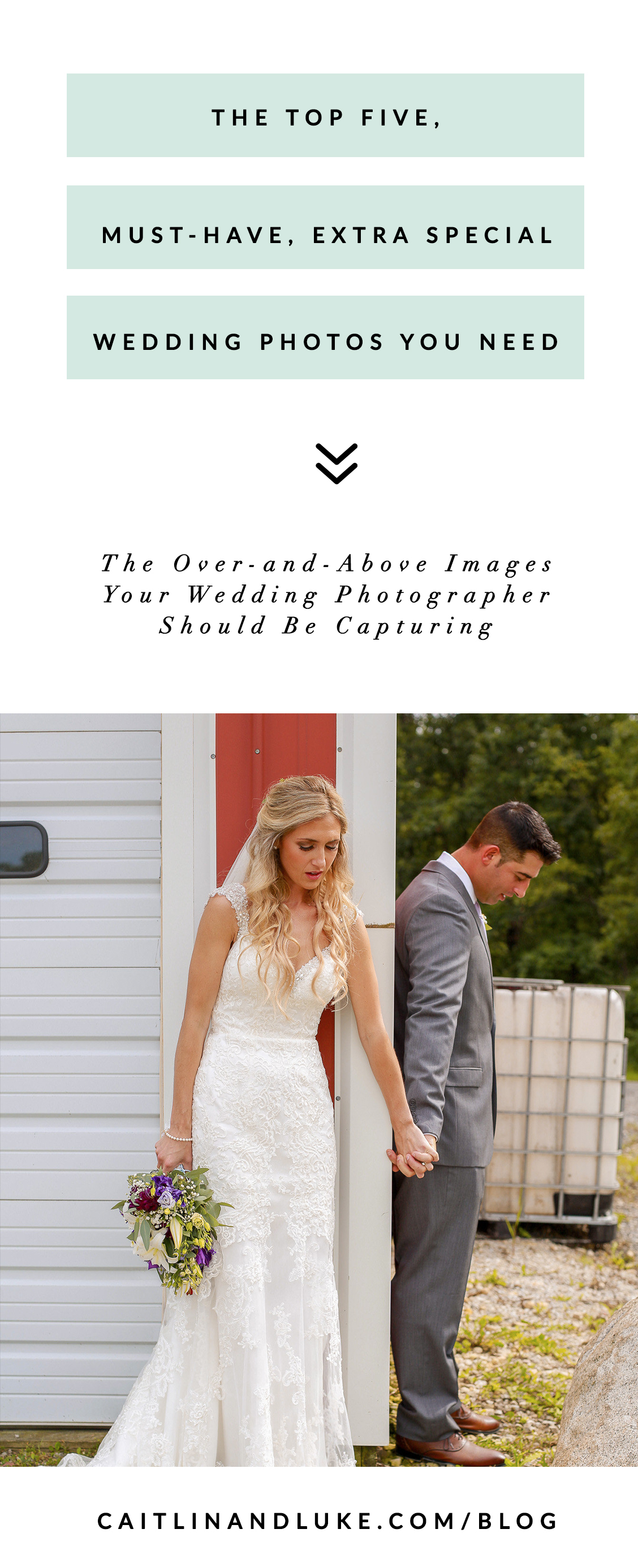 5 Must-Have Shots Your Wedding Photographer Should Capture - Caitlin ...
