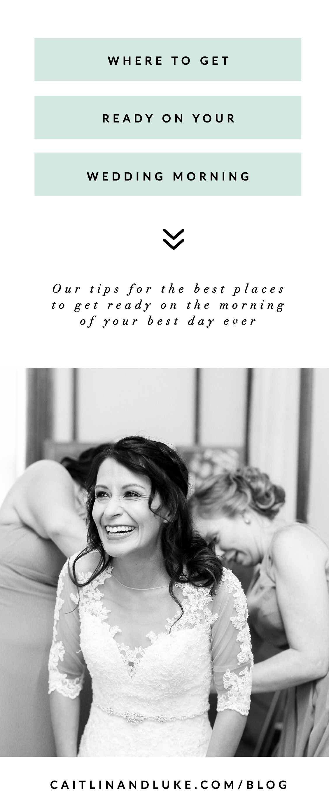 Where To Get Ready On Your Wedding Morning - Caitlin & Luke