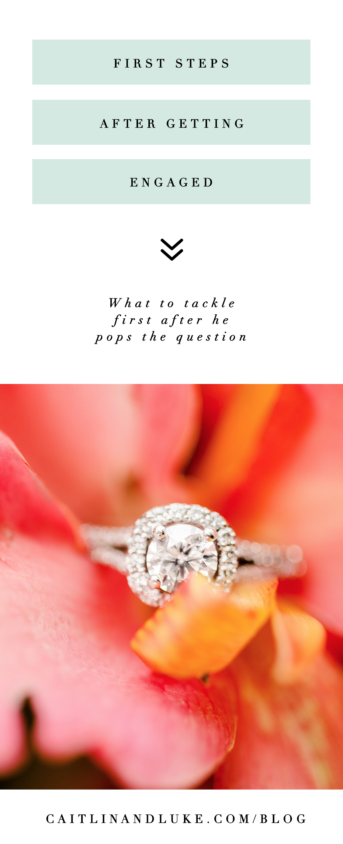 The First 3 Steps to Take After Getting Engaged - Caitlin and Luke