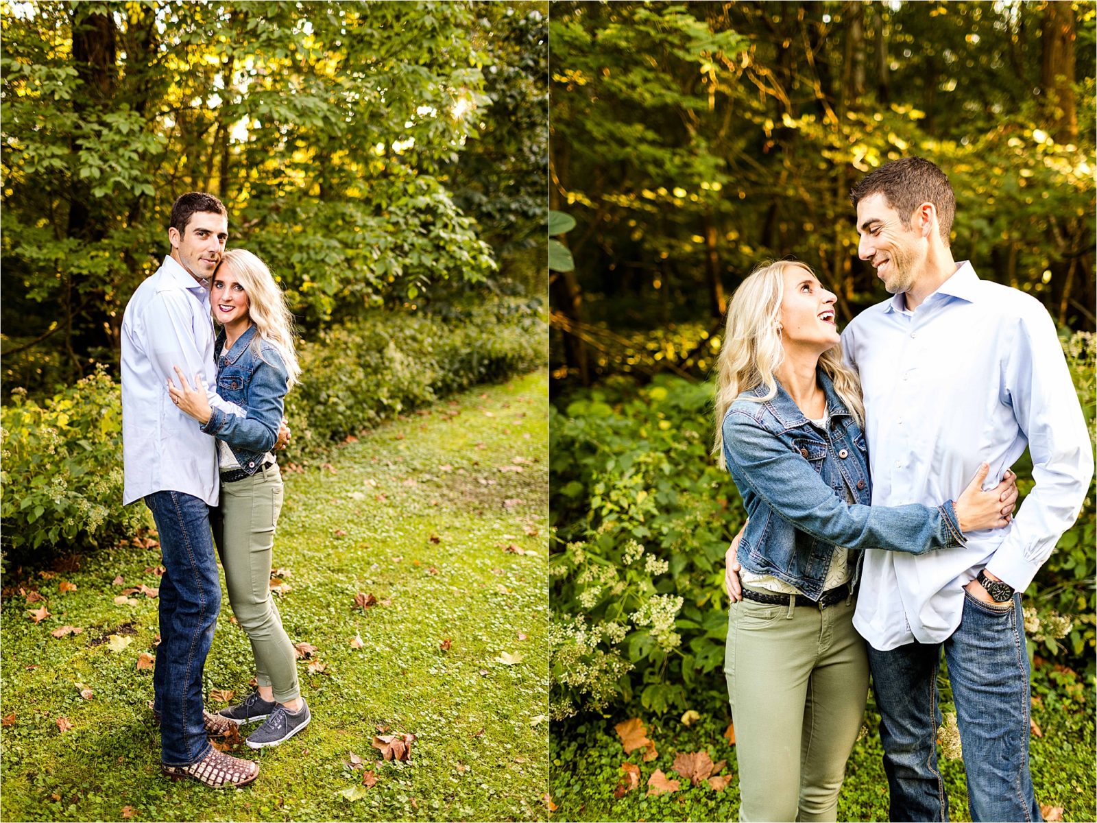 Matt & Laine: Funks Grove Nature Preserve Engagement Photos