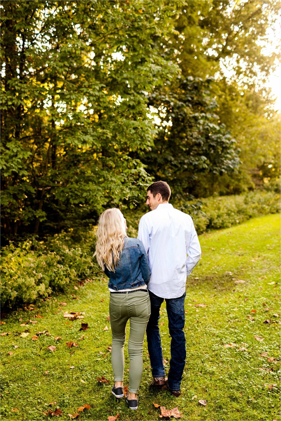 Matt & Laine: Funks Grove Nature Preserve Engagement Photos