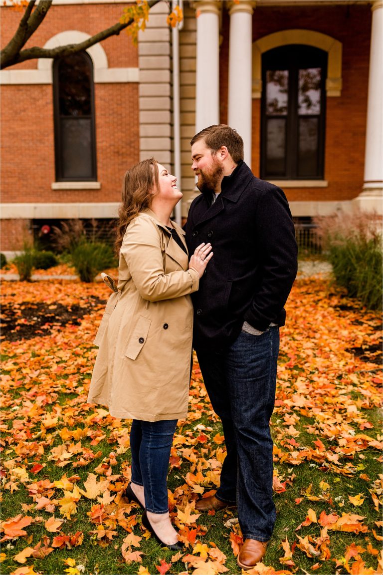 Daniel & Jenna: Humiston Woods Nature Preserve Anniversary Photos