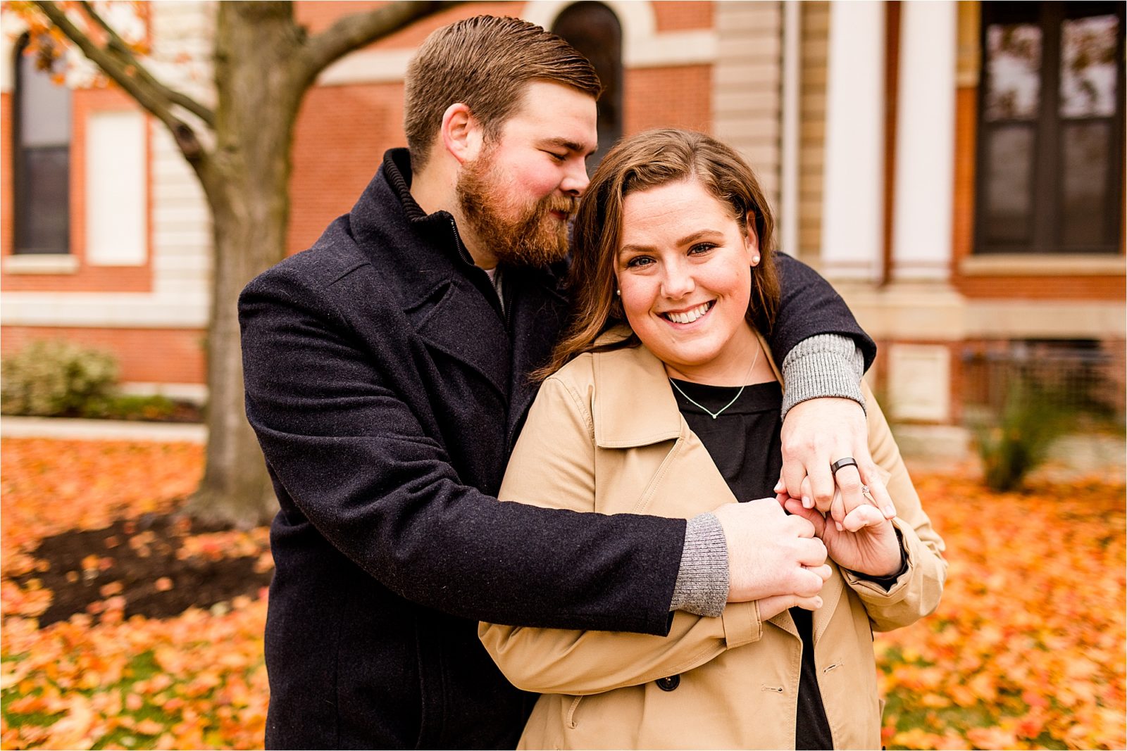 Daniel & Jenna: Humiston Woods Nature Preserve Anniversary Photos