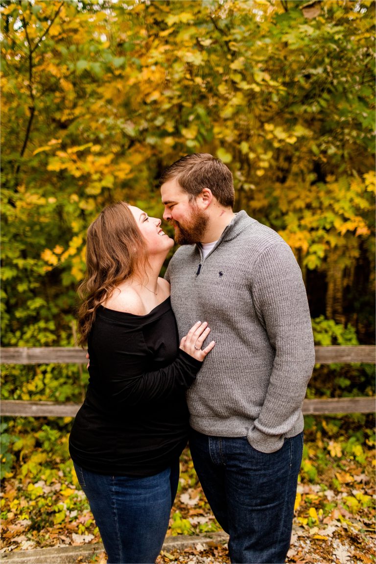 Daniel & Jenna: Humiston Woods Nature Preserve Anniversary Photos