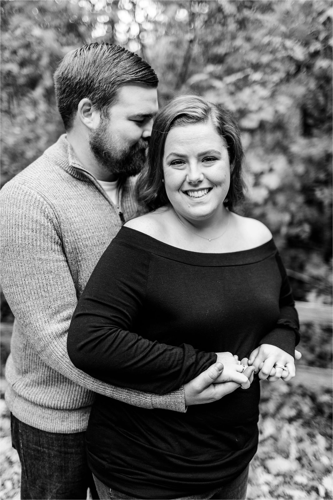 Daniel & Jenna: Humiston Woods Nature Preserve Anniversary Photos