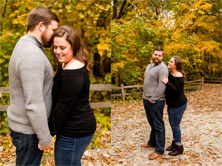 Daniel & Jenna: Humiston Woods Nature Preserve Anniversary Photos