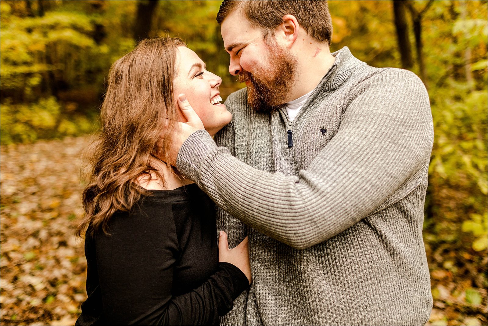 Daniel & Jenna: Humiston Woods Nature Preserve Anniversary Photos