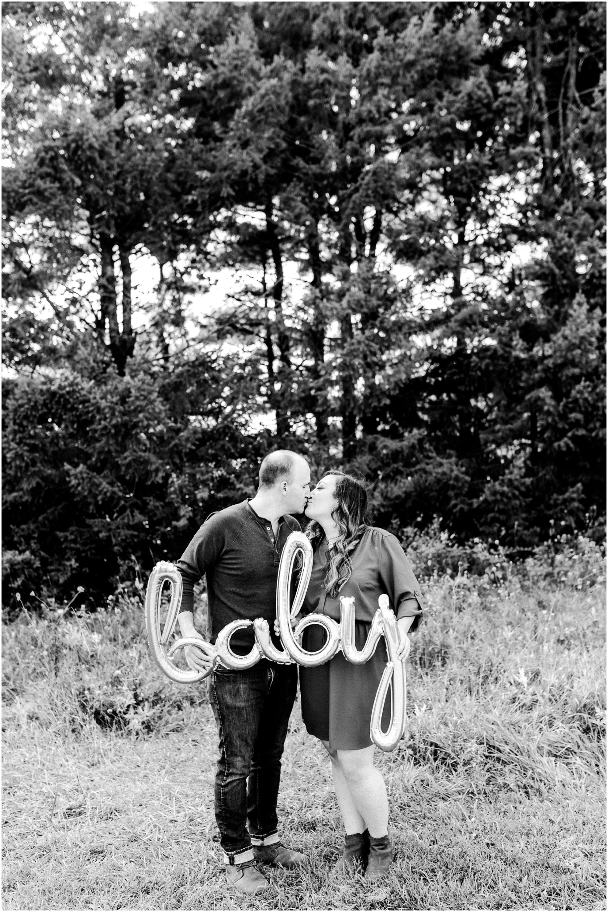 Jered & Jolene Pregnancy Announcement | Bloomington IL Photographers